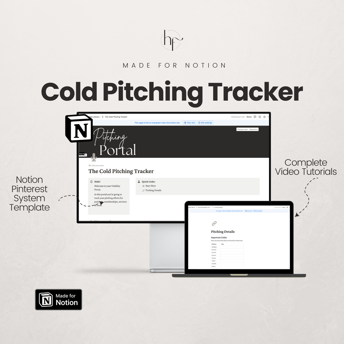 Notion Cold Pitching Tracking Template – heatherfarrisco