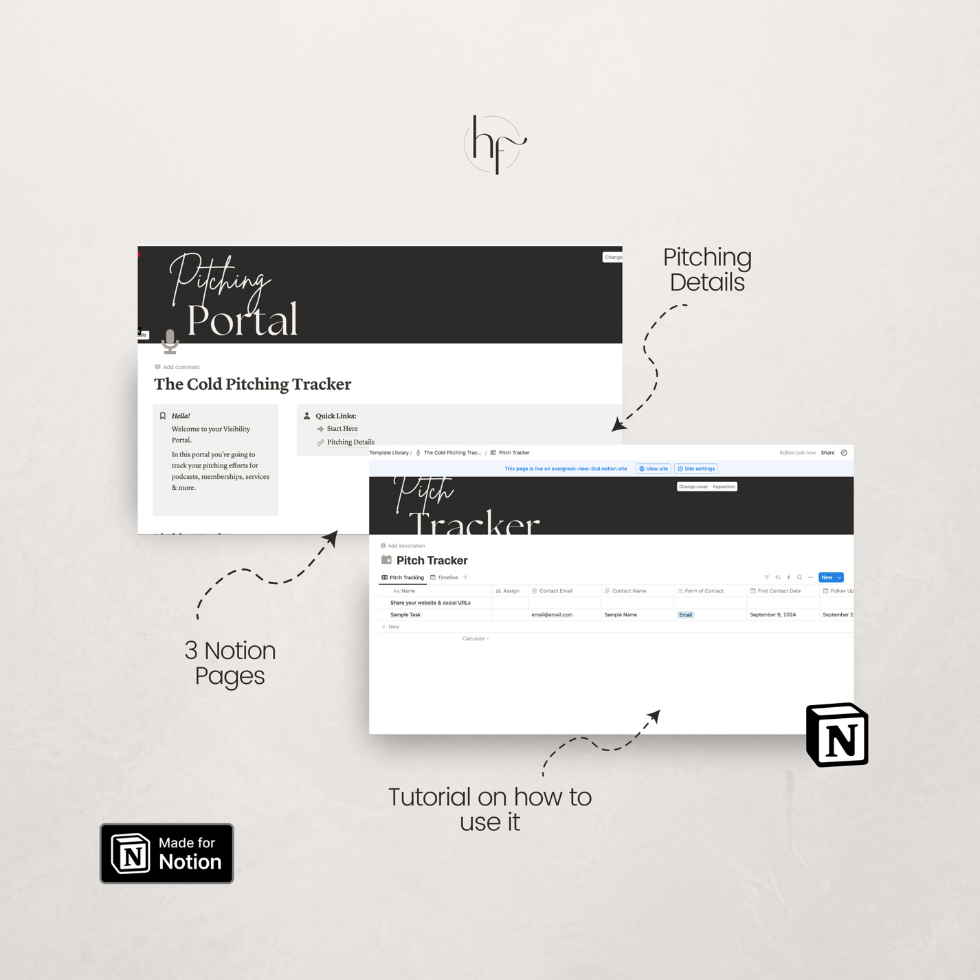 Notion Cold Pitching Tracking Template – heatherfarrisco