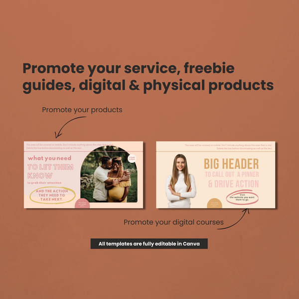 Pinterest Profile Banner Templates – heatherfarrisco