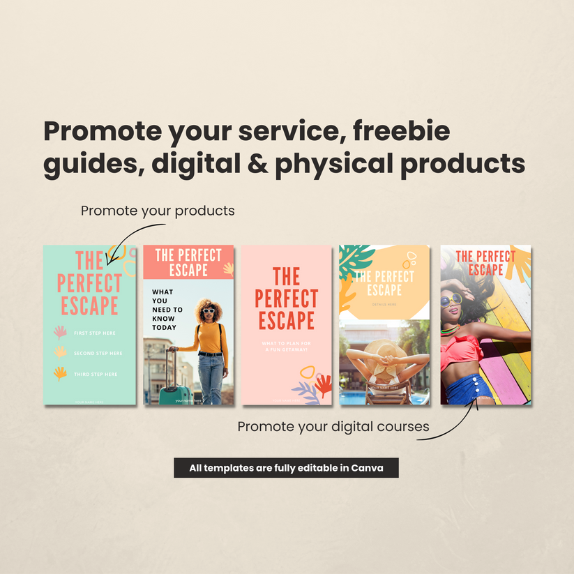 Bright Summer Fun Pinterest Templates for Canva – heatherfarrisco